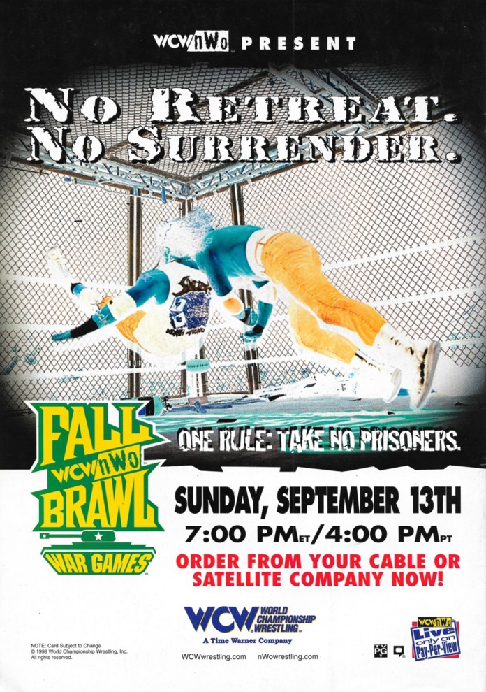Review: WCW/nWo Fall Brawl War Games - WarGames Final Battle [1998 ...