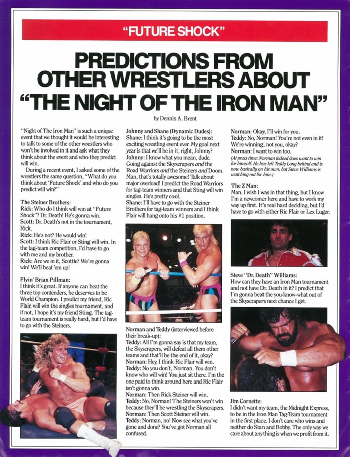 Full Magazine Scans: NWA Wrestling Wrap-Up #8 [December 1989] - WCW ...