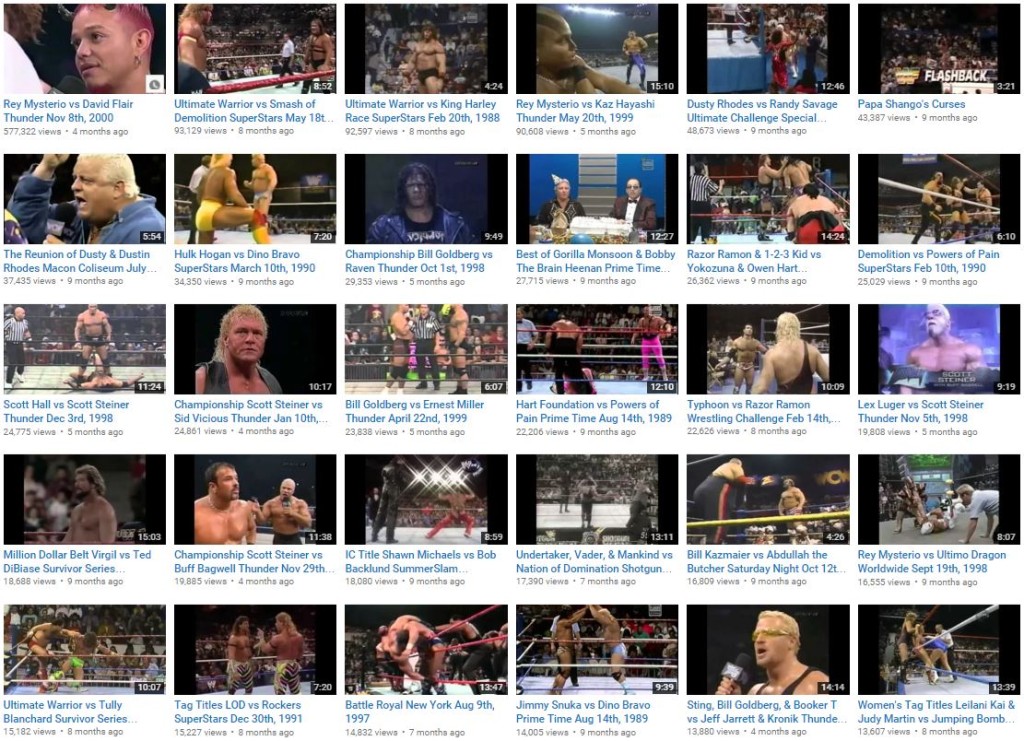 YouTube Channel Introduction (Over 3,000 WCW / NWA / WWF videos) - WCW ...