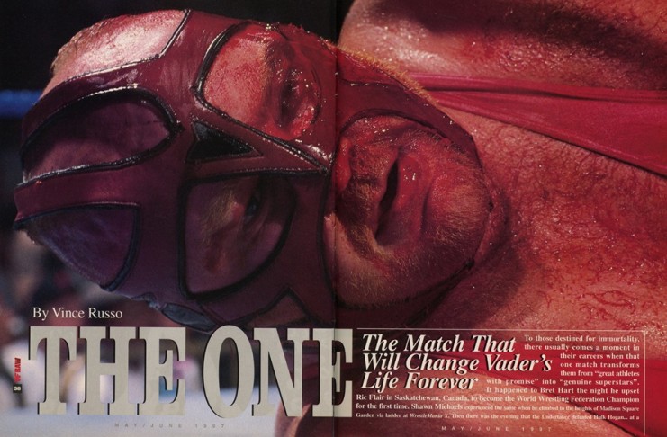 Magazine Quickie: "Vader, Bloody Vader!!" - WWF RAW [1997] - WCW Worldwide