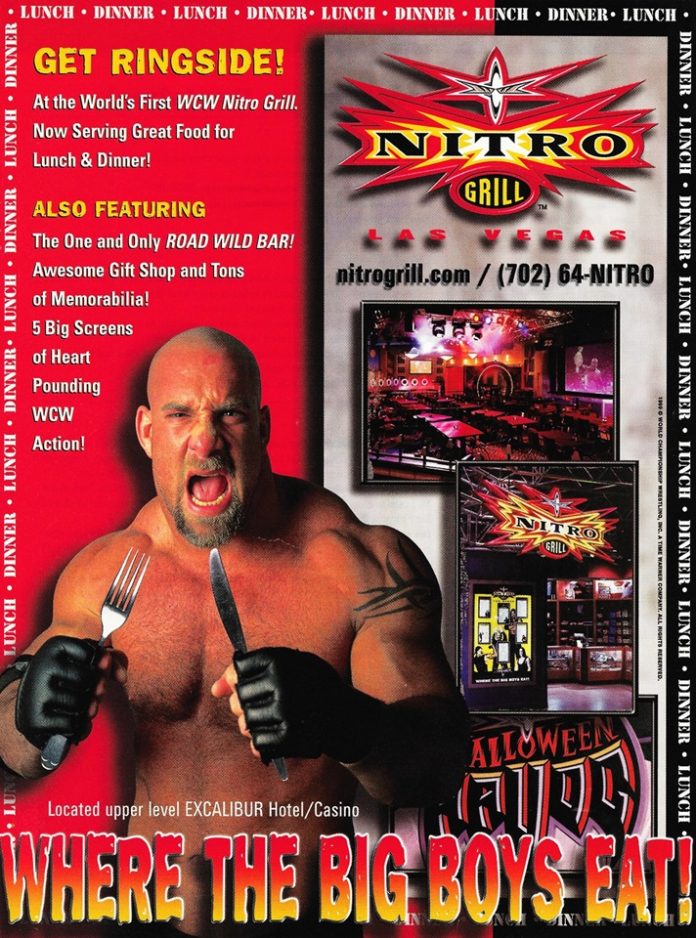 Where the Big Boys Eat! A Look Back at the WCW Nitro Grill! [1999 ...