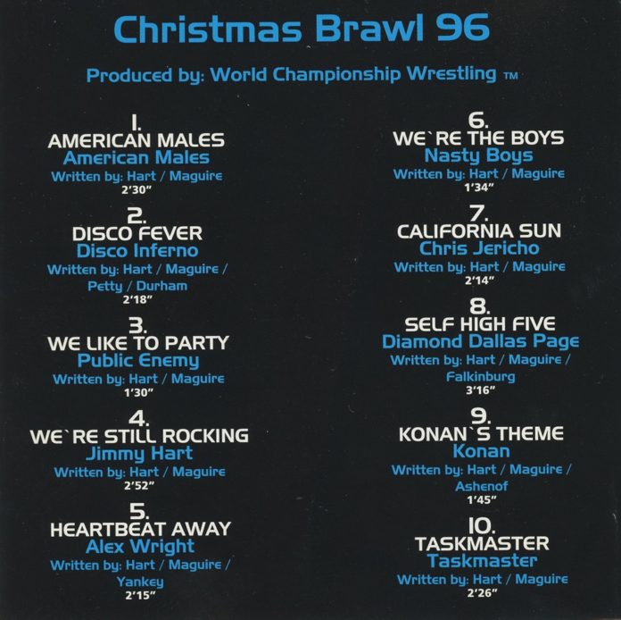 Track-By-Track: 'WCW Christmas Brawl' (GERMANY) [1996] - WCW Worldwide