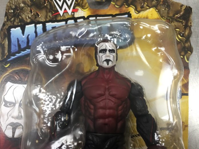 ToySpotting: Mattel WWE Mutants Sting [2016] - WCW Worldwide