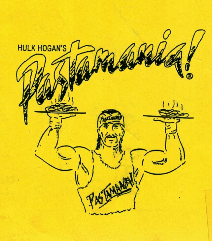 WCW eBay Find of the Day: Hulk Hogan Pastamania Shirt [1995] - WCW ...