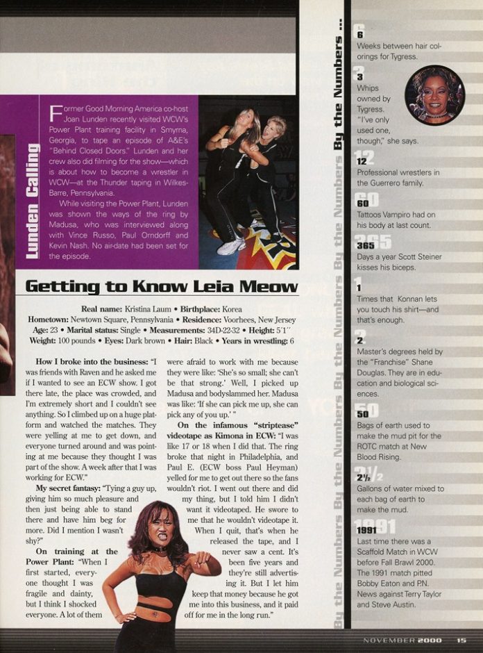 Full Magazine Scans: WCW Magazine #67 [November 2000] - WCW Worldwide