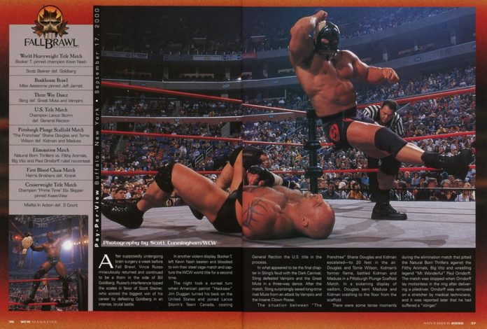 Full Magazine Scans: WCW Magazine #67 [November 2000] - WCW Worldwide