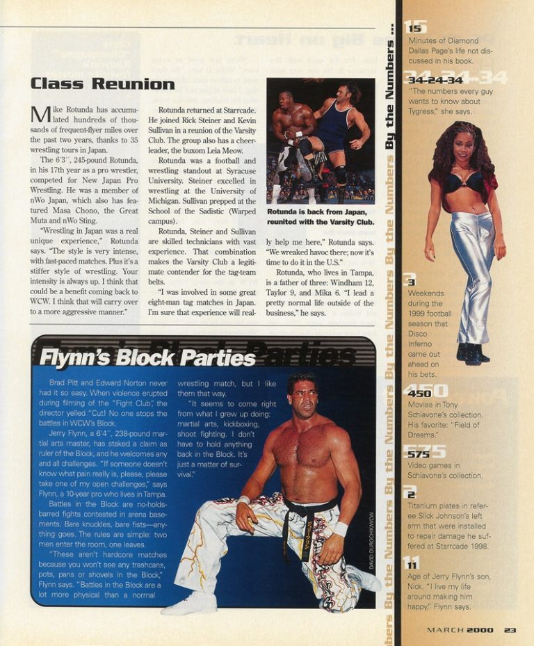 Full Magazine Scans: WCW Magazine #59 [March 2000] - WCW Worldwide
