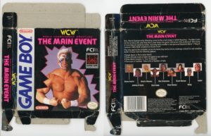 Video Game Vertebreaker: WCW The Main Event (Game Boy) [1994] - WCW ...