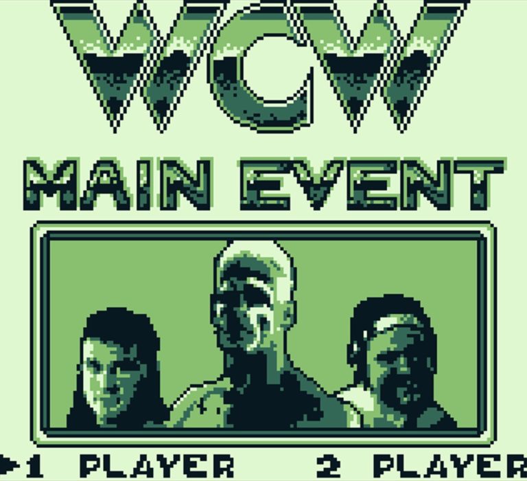 Video Game Vertebreaker: WCW The Main Event (Game Boy) [1994] - WCW ...