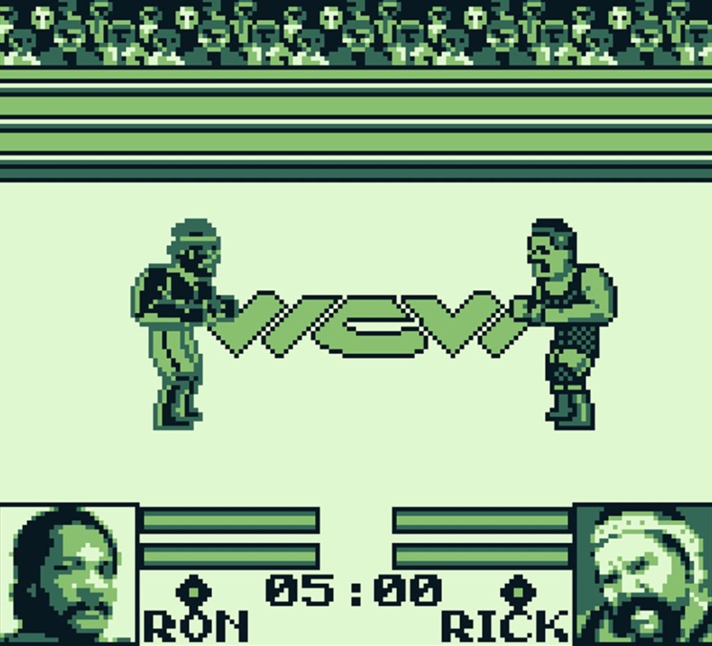 Video Game Vertebreaker: WCW The Main Event (Game Boy) [1994] - WCW ...