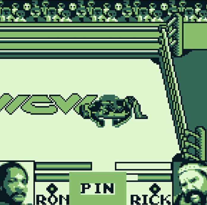 Video Game Vertebreaker: WCW The Main Event (Game Boy) [1994] - WCW ...