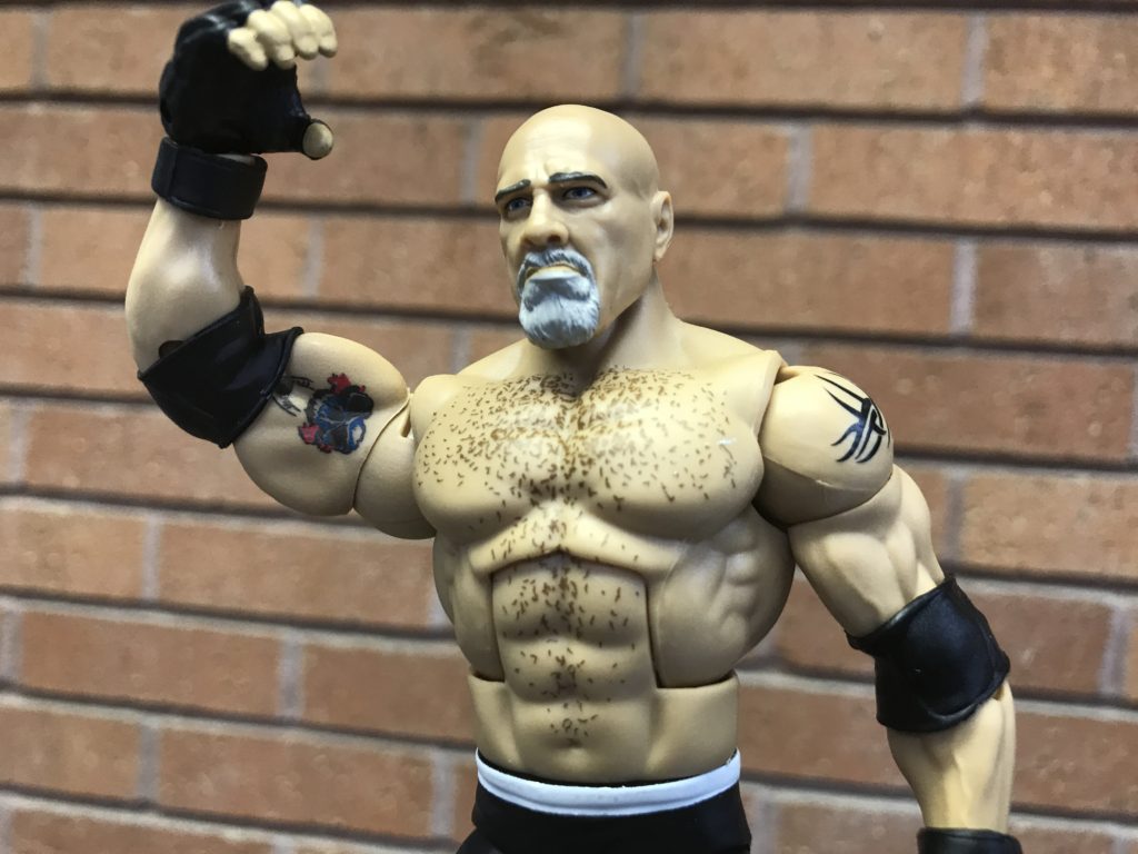 ToySpotting: Mattel WWE Elite Goldberg [2017] - WCW Worldwide