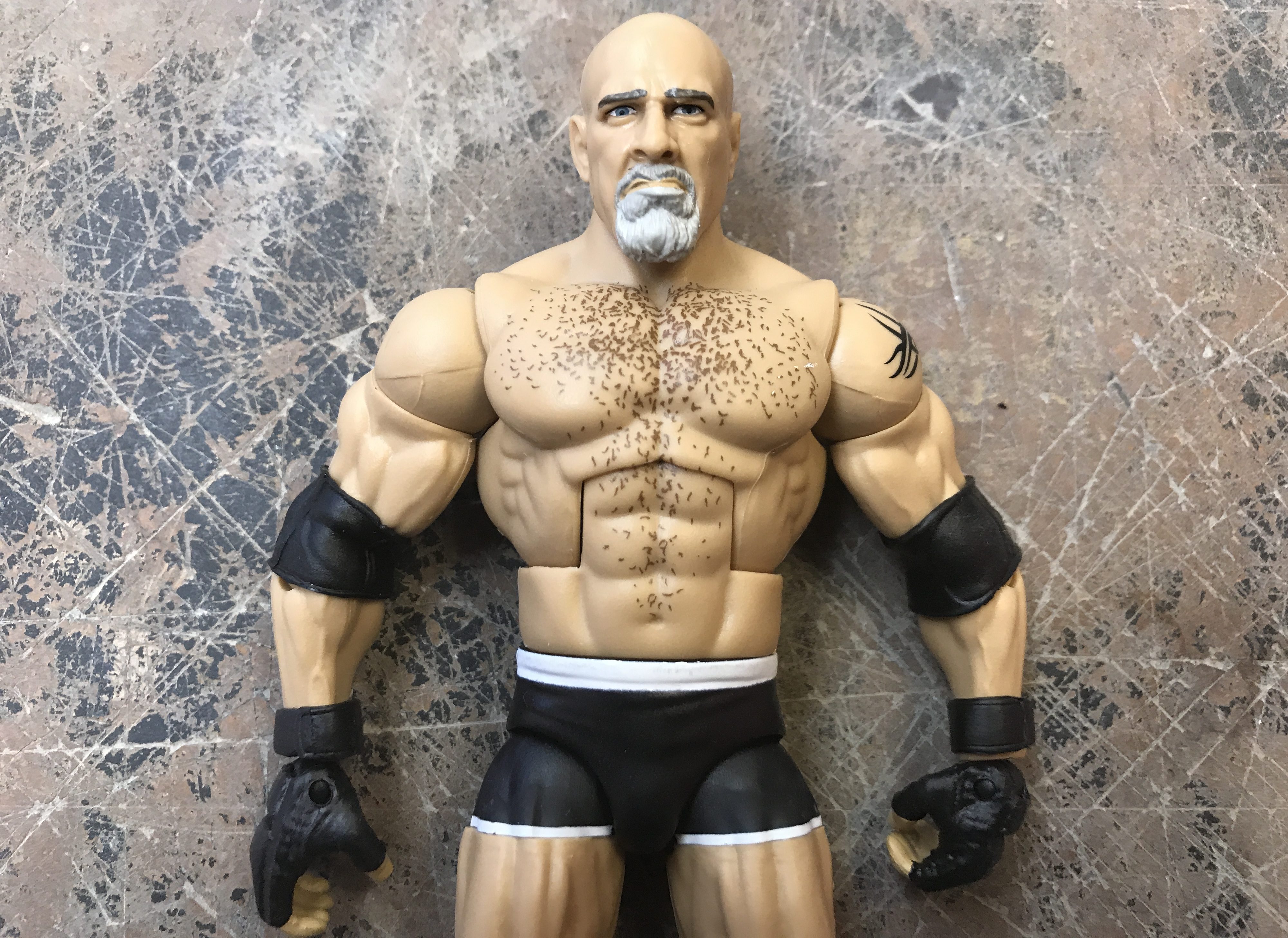 ToySpotting: Mattel WWE Elite Goldberg [2017] - WCW Worldwide