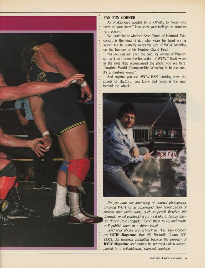 Full Magazine Scans: WCW Magazine #6 [June 1992] - WCW Worldwide
