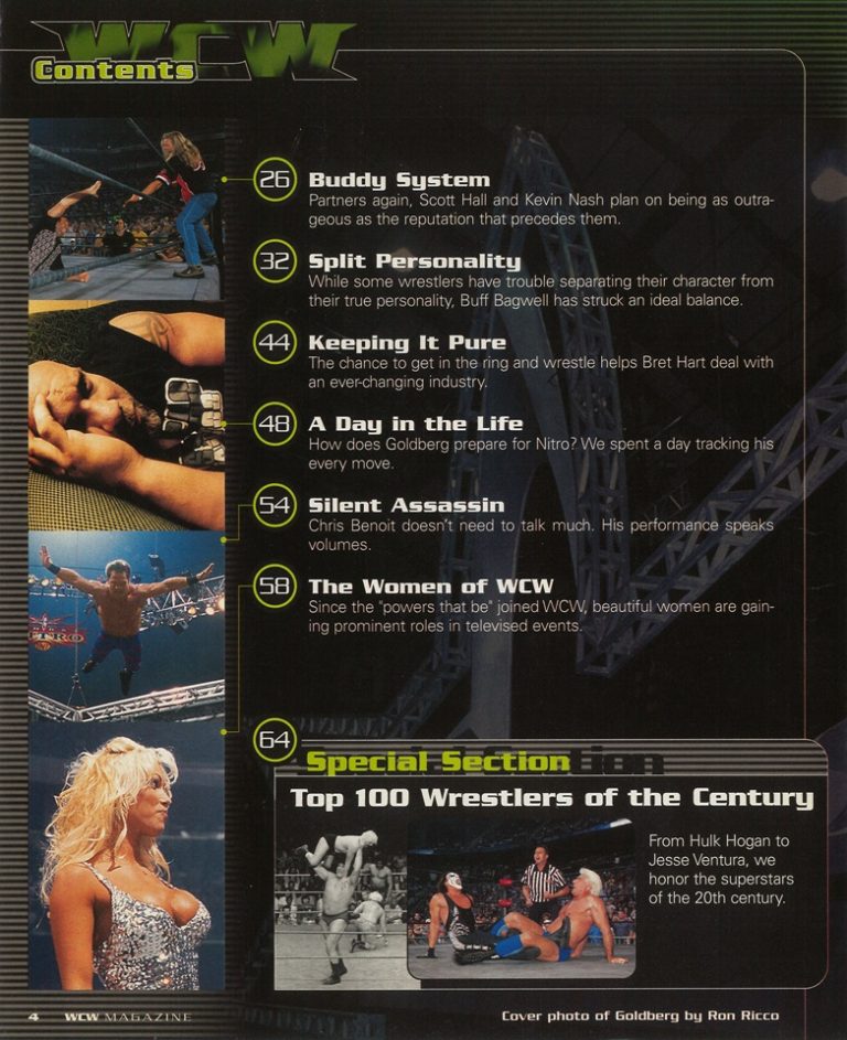 Full Magazine Scans: WCW Magazine #57 [January 2000] - WCW Worldwide
