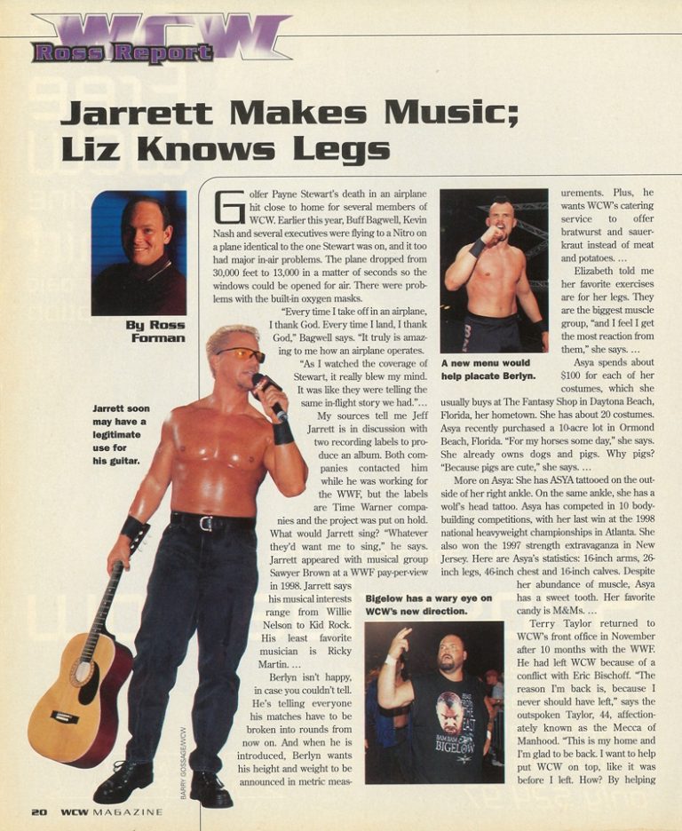 Full Magazine Scans: WCW Magazine #57 [January 2000] - WCW Worldwide