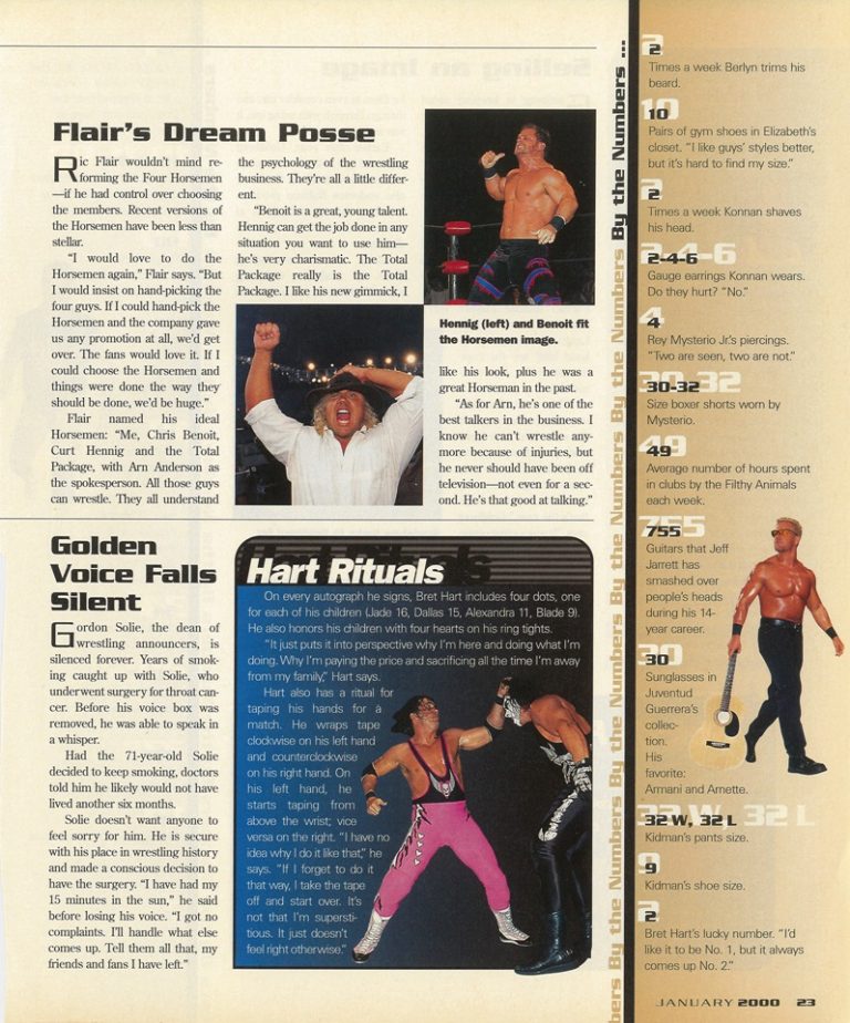 Full Magazine Scans: WCW Magazine #57 [January 2000] - WCW Worldwide