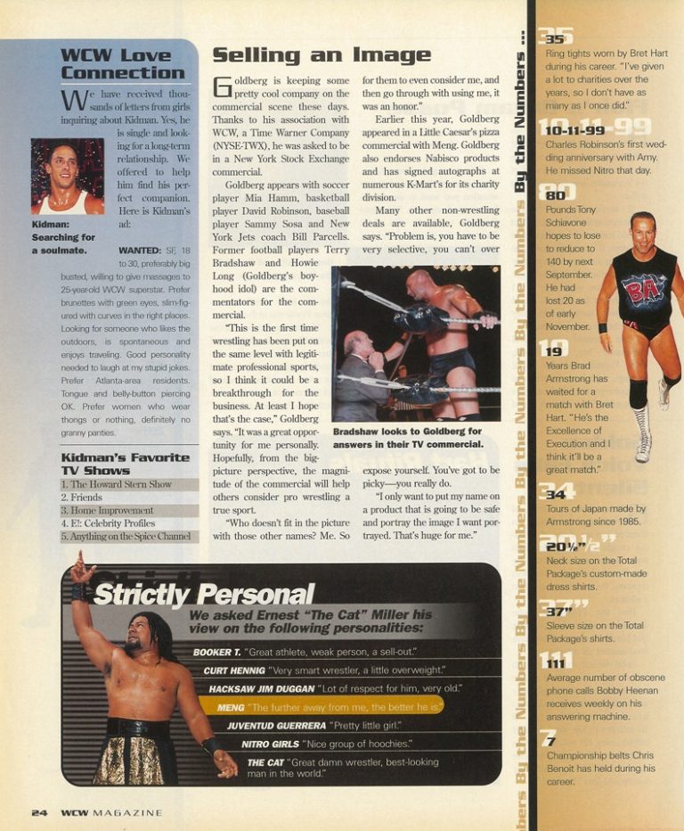 Full Magazine Scans: WCW Magazine #57 [January 2000] - WCW Worldwide