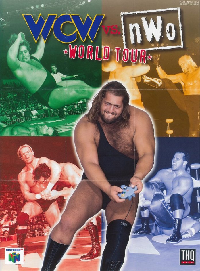 Video Game Vertebreaker: WCW vs nWo: World Tour (Nintendo 64) [1997 ...