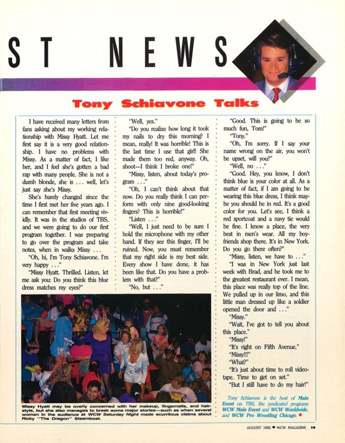 Full Magazine Scans: WCW Magazine [August 1992] - WCW Worldwide