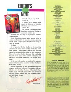 Full Magazine Scans: WCW Magazine [September 1992] - WCW Worldwide
