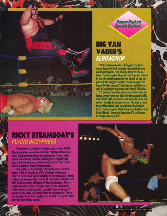 Full Magazine Scans: WCW Magazine [September 1992] - WCW Worldwide