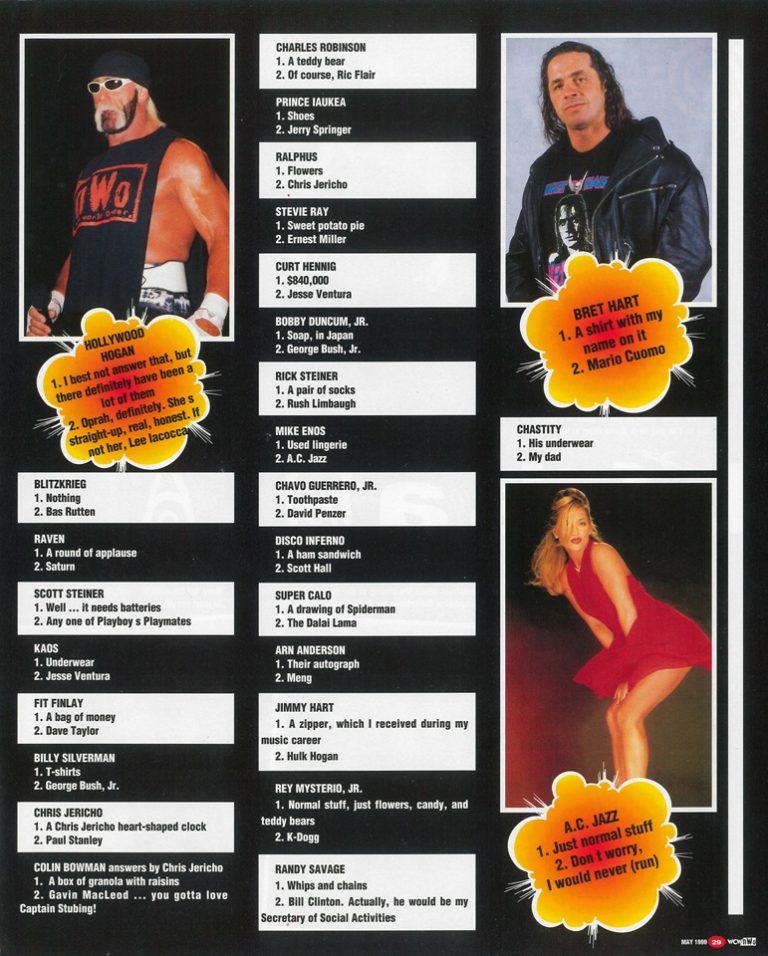 Full Magazine Scans: WCW Magazine #50 [May 1999] - WCW Worldwide