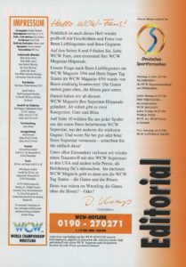 Full Magazine Scans: WCW Magazine (GERMANY) [June 1994] - WCW Worldwide