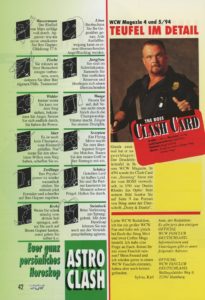 Full Magazine Scans: WCW Magazine (GERMANY) [June 1994] - WCW Worldwide