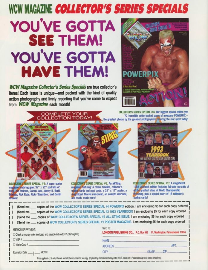 Full Magazine Scans: WCW Magazine [July 1993] - WCW Worldwide