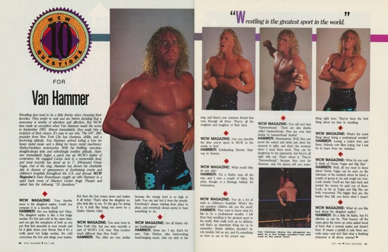 Full Magazine Scans: WCW Magazine [July 1993] - WCW Worldwide