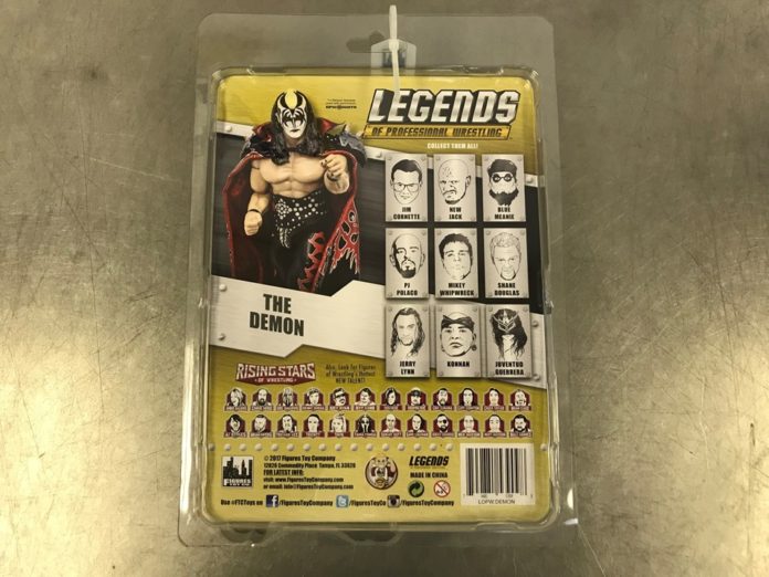 Toyspotting: Legends of Professional Wrestling The Demon [2018] - WCW ...