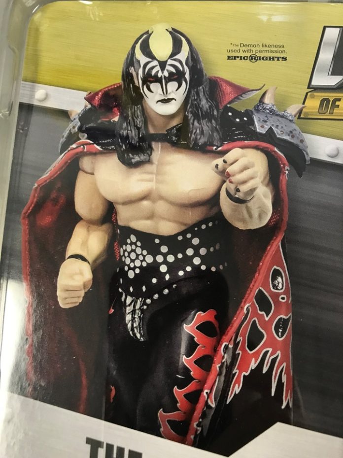 Toyspotting: Legends of Professional Wrestling The Demon [2018] - WCW ...