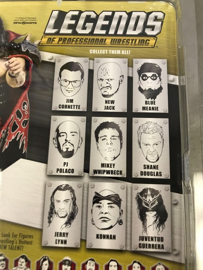 Toyspotting: Legends of Professional Wrestling The Demon [2018] - WCW ...