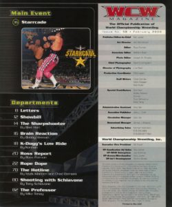 Full Magazine Scans: WCW Magazine #58 [February 2000] - WCW Worldwide