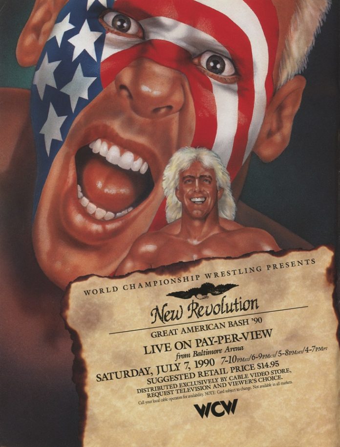 Full Magazine Scans: WCW Wrestling Wrap-Up [July 1990] - WCW Worldwide