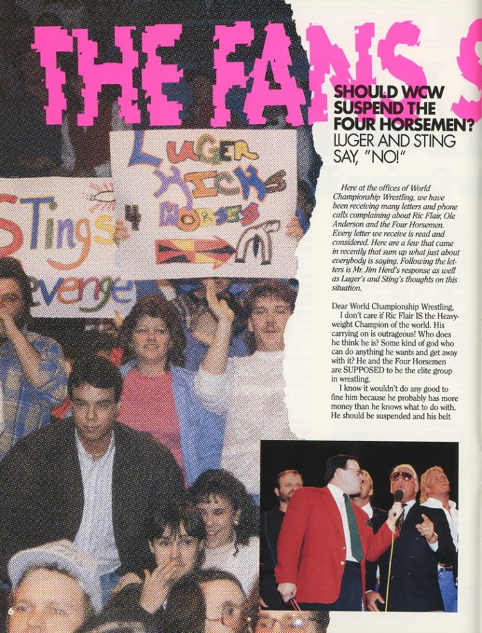 Full Magazine Scans: WCW Wrestling Wrap-Up [July 1990] - WCW Worldwide