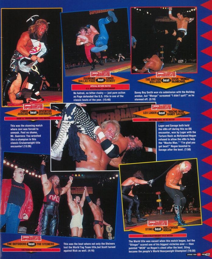Full Magazine Scans: WCW Magazine Special - The Year in Review [1998 ...