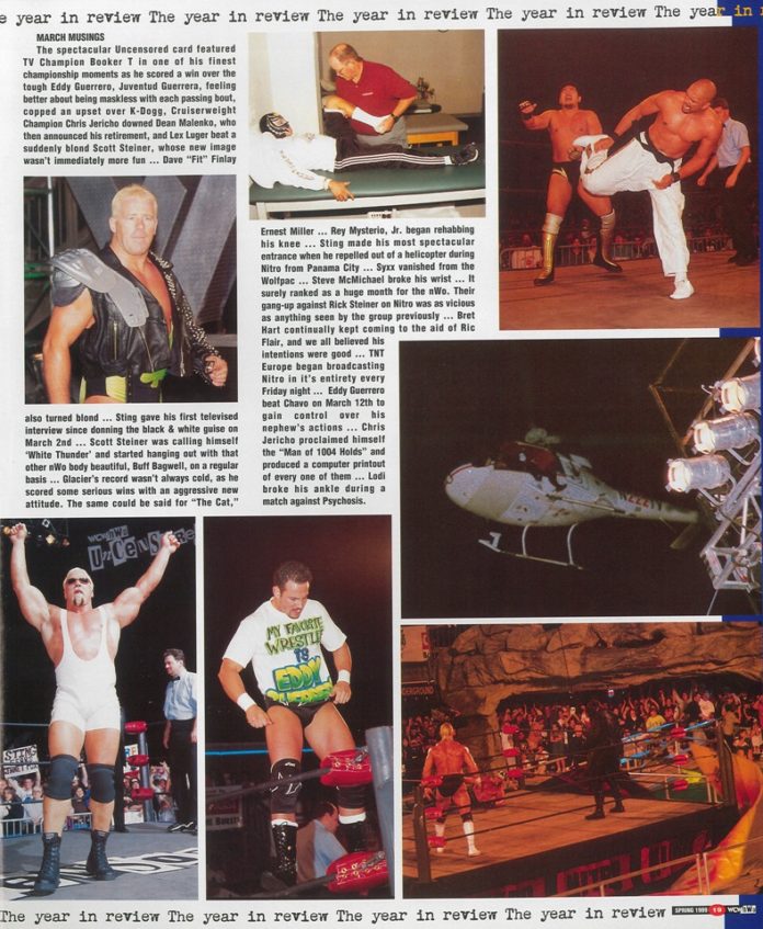 Full Magazine Scans: WCW Magazine Special - The Year in Review [1998 ...