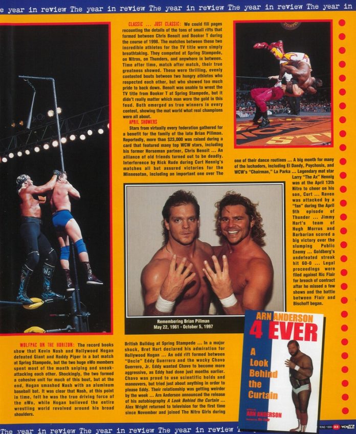 Full Magazine Scans: WCW Magazine Special - The Year in Review [1998 ...