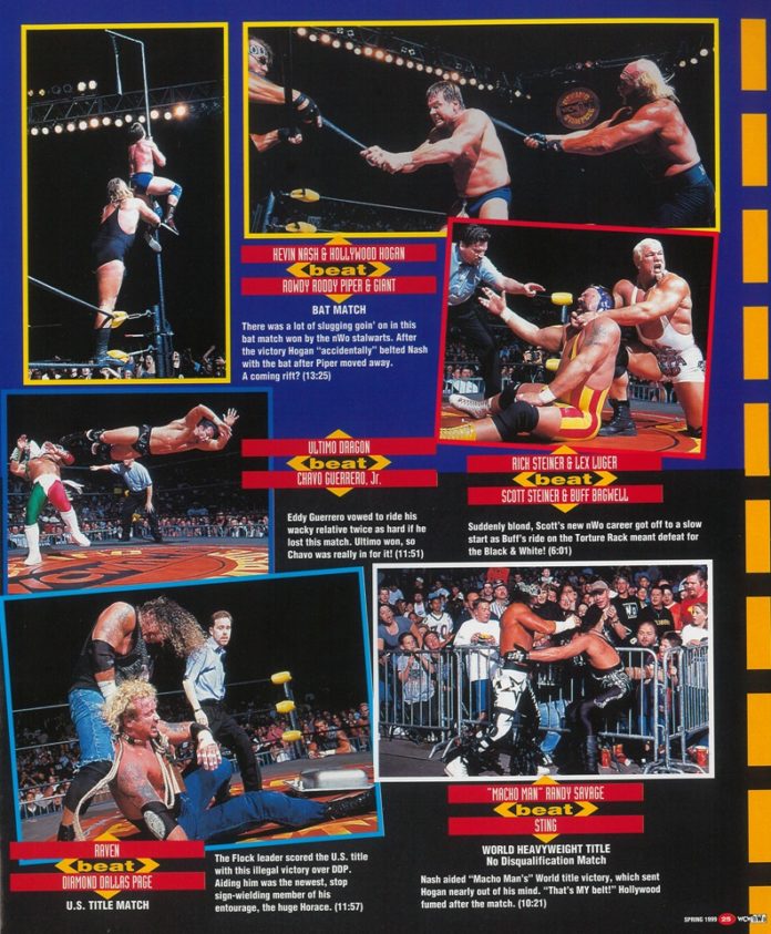 Full Magazine Scans: WCW Magazine Special - The Year in Review [1998 ...