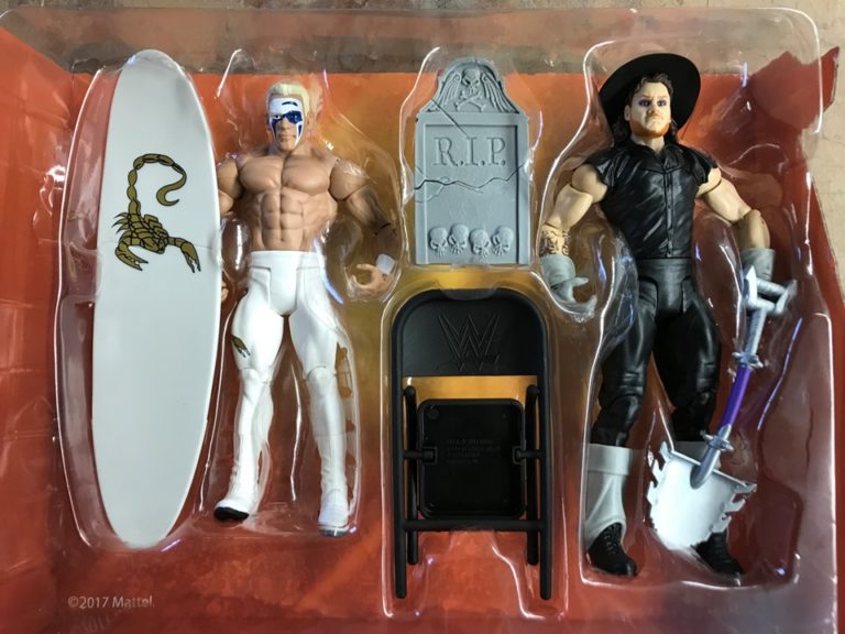 ToySpotting: Mattel WWE Battle Pack with Sting and Undertaker [2018] - WCW Worldwide