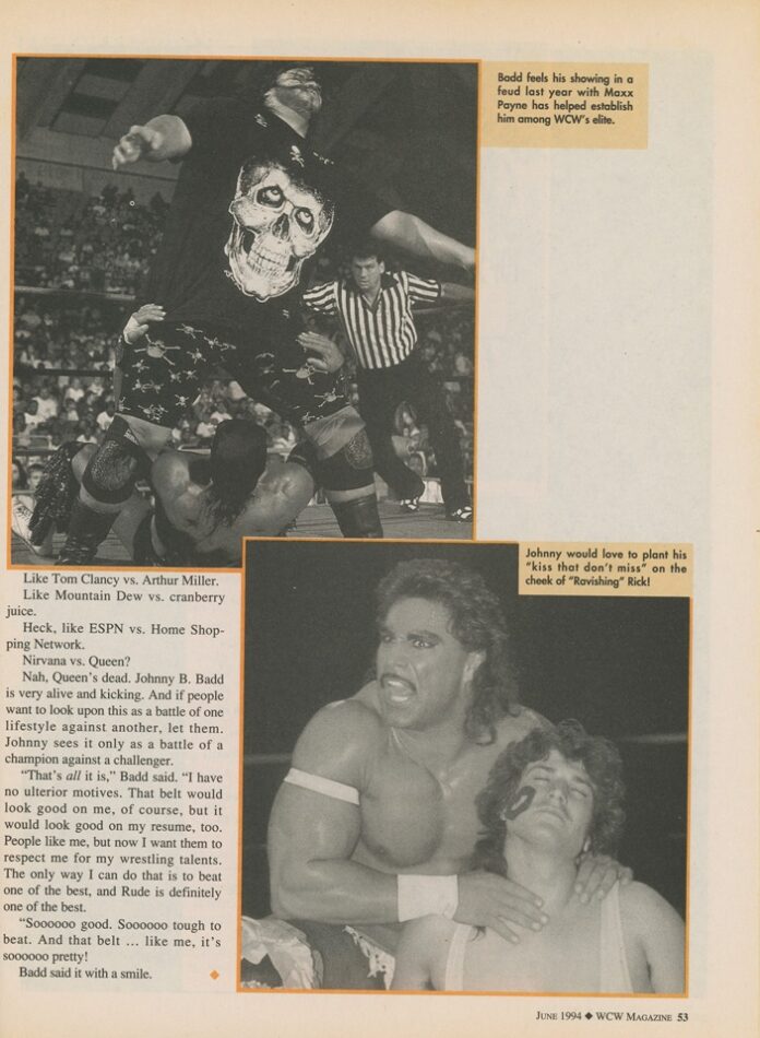 Full Magazine Scans: WCW Magazine [June 1994] - WCW Worldwide