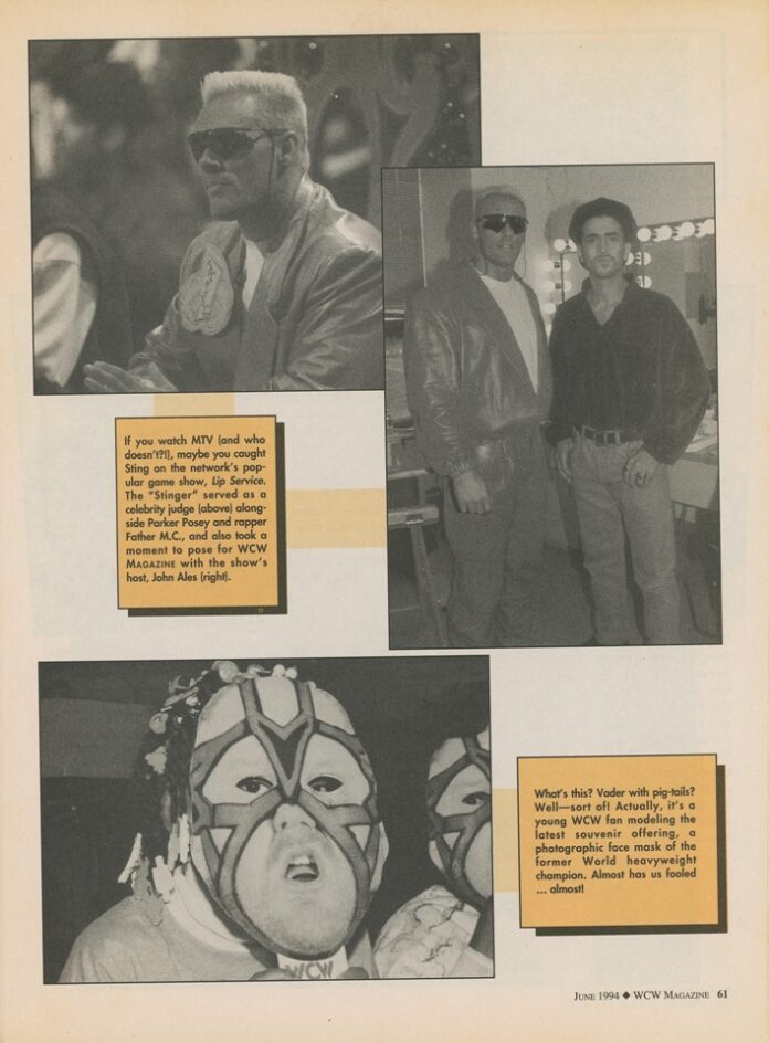 Full Magazine Scans: WCW Magazine [June 1994] - WCW Worldwide