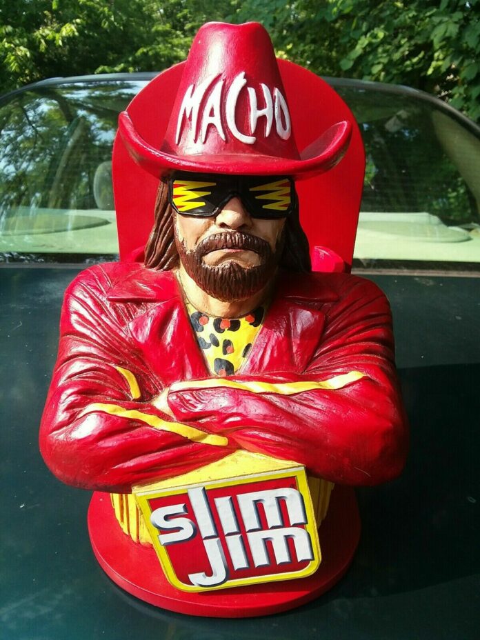 WCW eBay Find of the Day: Slim Jim "Macho Man" Randy Savage Display ...
