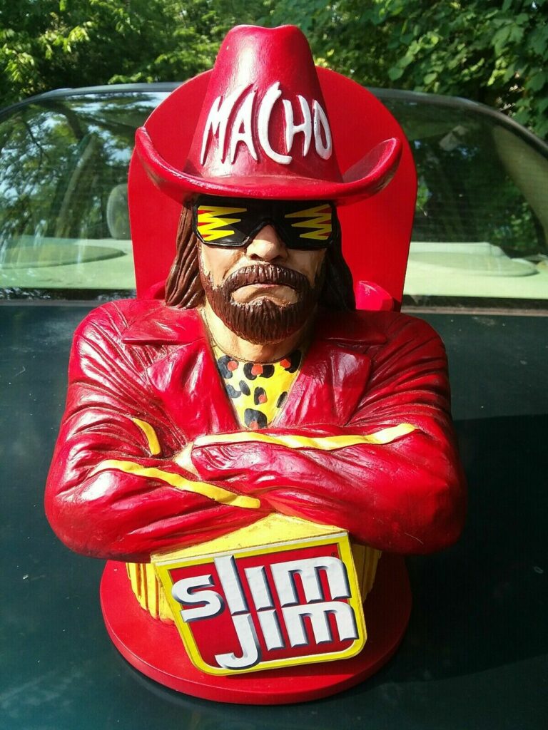 WCW eBay Find of the Day: Slim Jim "Macho Man" Randy Savage Display ...