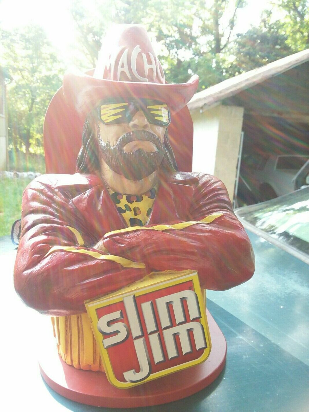 WCW eBay Find of the Day: Slim Jim "Macho Man" Randy Savage Display ...