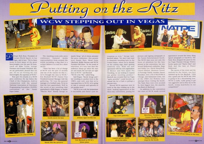 Full Magazine Scans: WCW Magazine #2 [April 1995] - WCW Worldwide