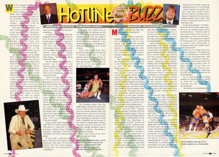 Full Magazine Scans: WCW Magazine #2 [April 1995] - WCW Worldwide