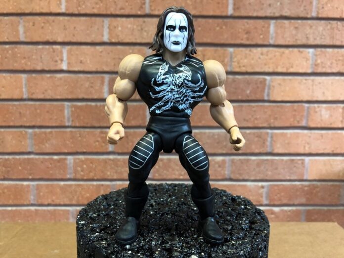 ToySpotting: Masters of the WWE Universe Sting [2019] - WCW Worldwide